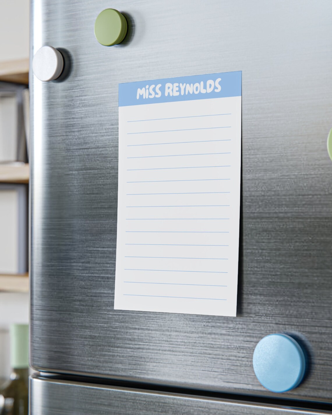 Custom Notepad, Custom Memo Pad, Personalized Notes, School Supplies ...