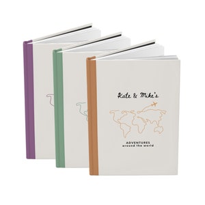 Custom Travel Journal, Personalized Travel Notebook, Adventure Journal ...