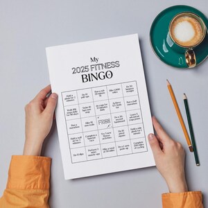 2025 Bingo Card, New Years Resolution, Manifestation Bingo Card, 2025 ...