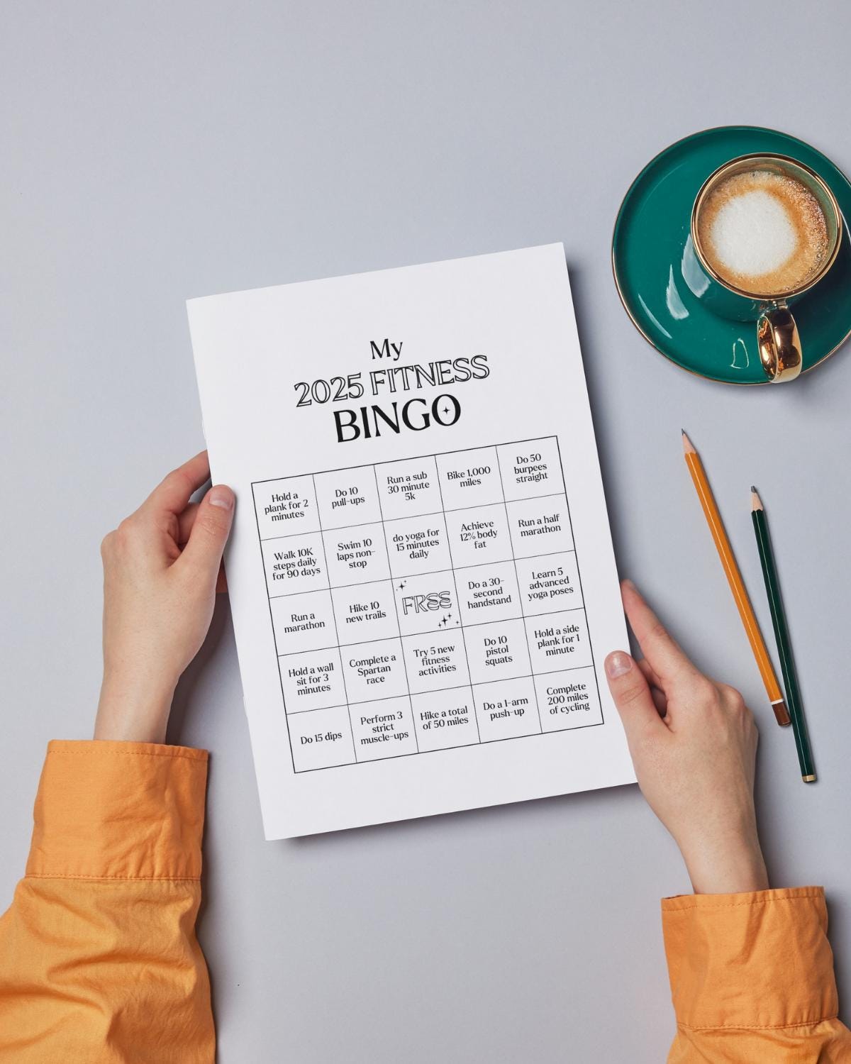 2025 Bingo Card, New Years Resolution, Manifestation Bingo Card, 2025 ...