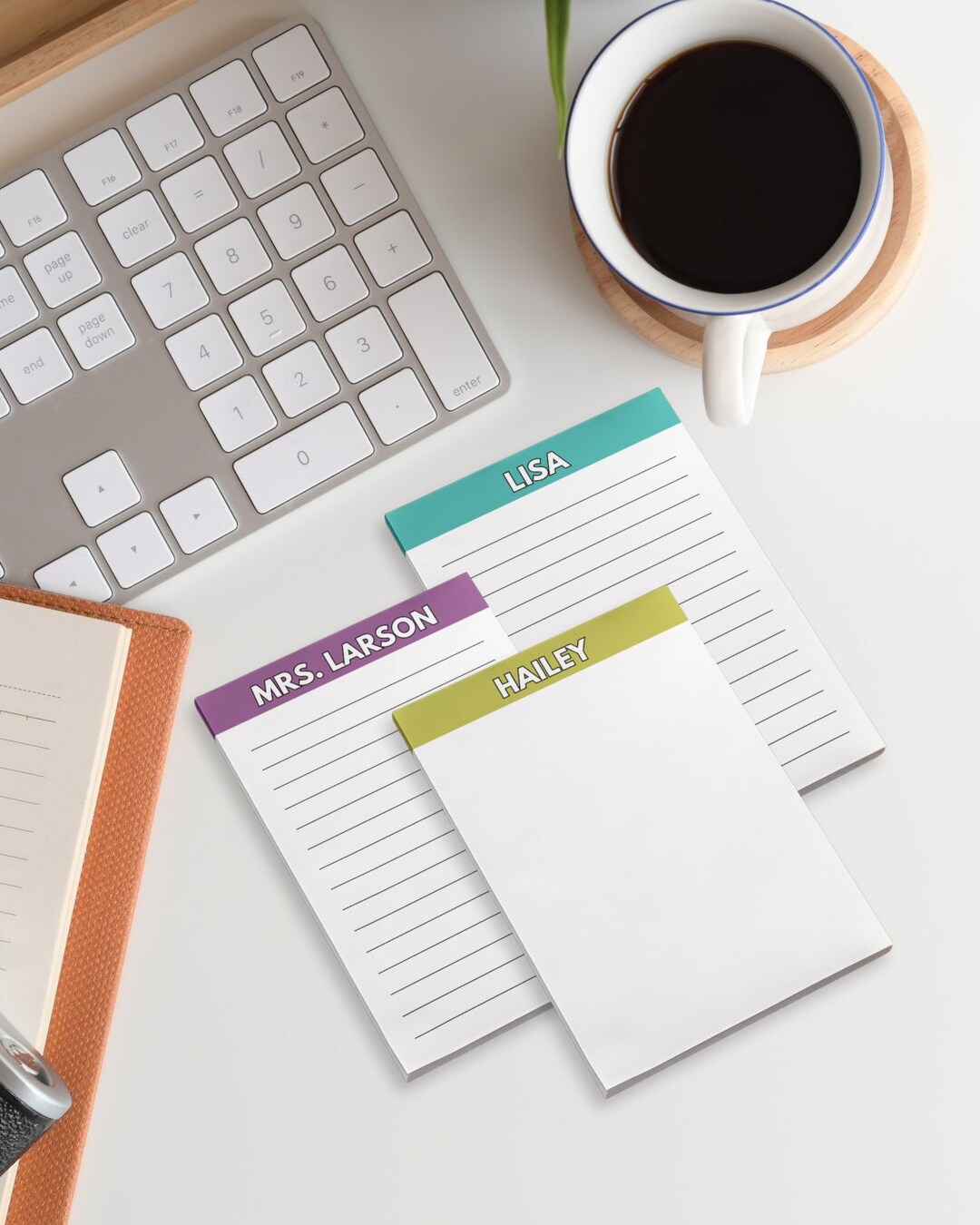 Custom Sticky Notes, Custom Gift for Teachers, Cute Notepads ...