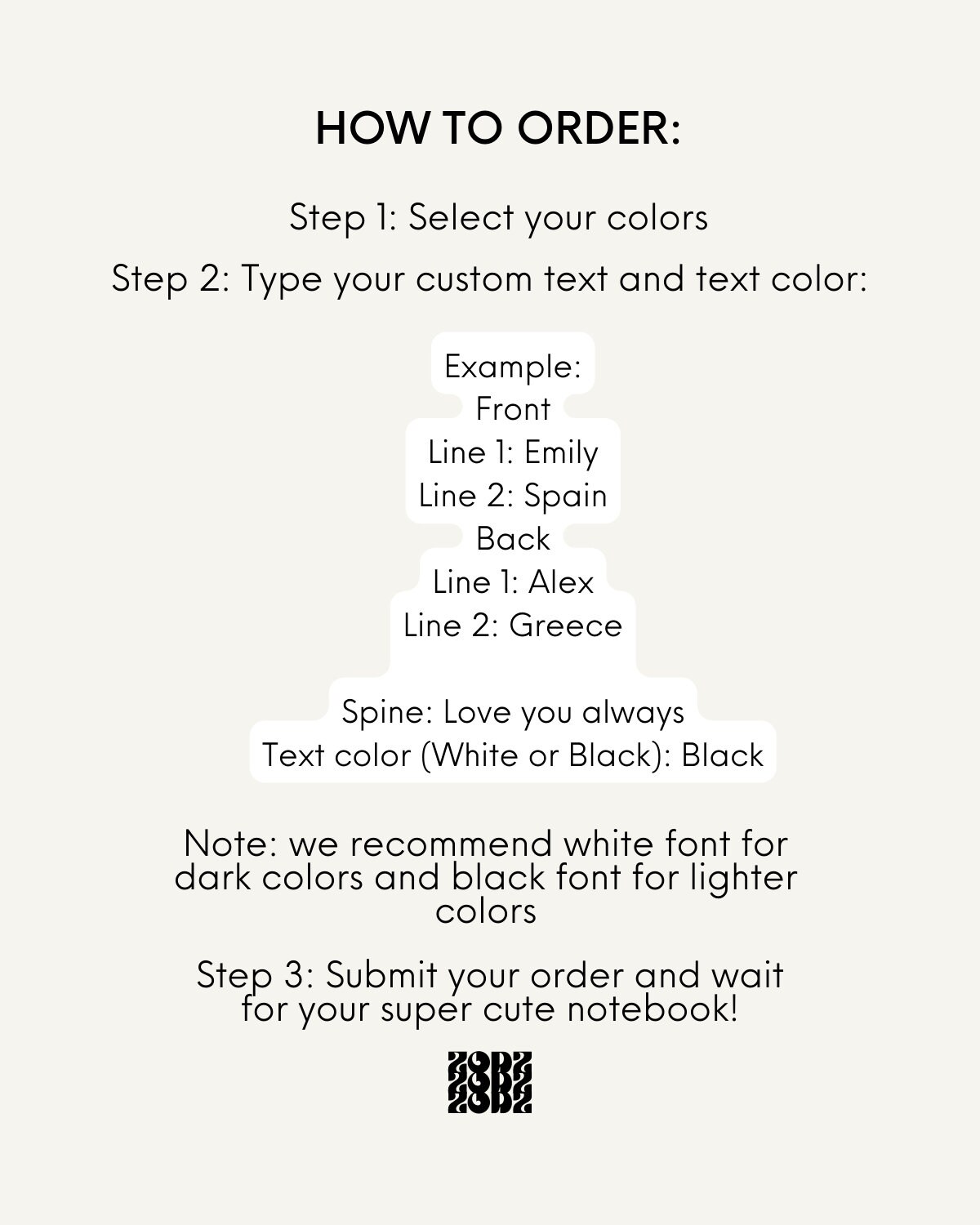 Custom Notebook for Friend, Best Friend Journal, Long Distance Gift ...