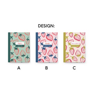 Strawberry Notebook Gift, Strawberry Gift Ideas, Strawberry Lover Gift ...