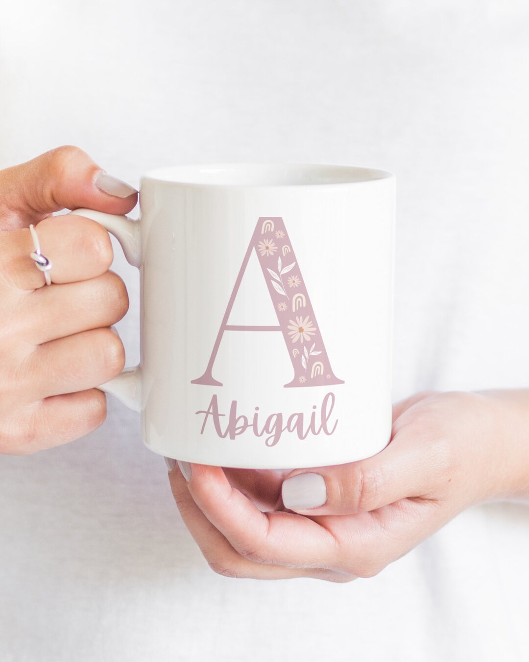Custom Name Mug, Initial Name Mug, Initial Mug, Custom Initial Mug ...