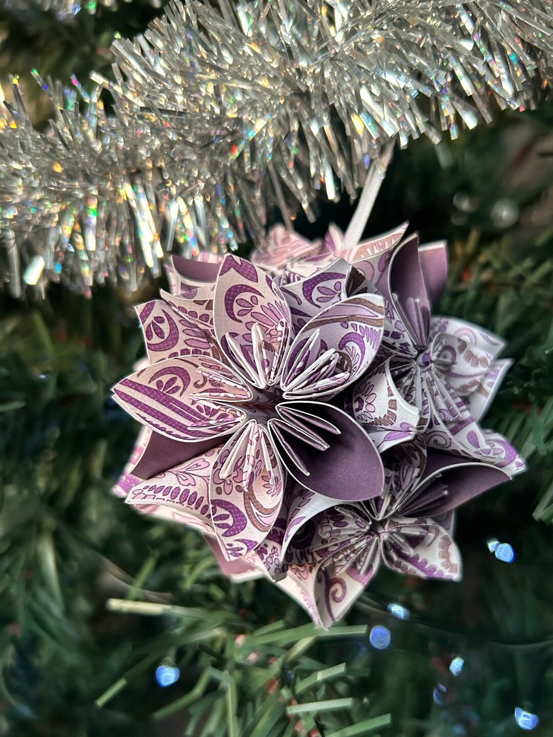 Kusudama Flower Ball, Kusudama Flower, Kusudama, Ornament, on Sale ...