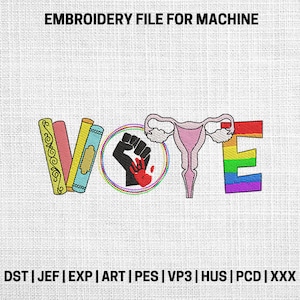 Political Embroidery - Etsy