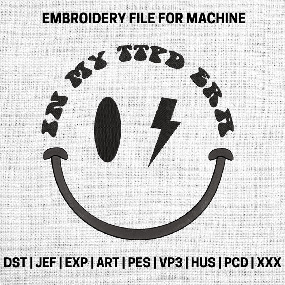 TTPD Era Embroidery Designs, in My Ttpd Era Embroidery Pattern, Taytay ...