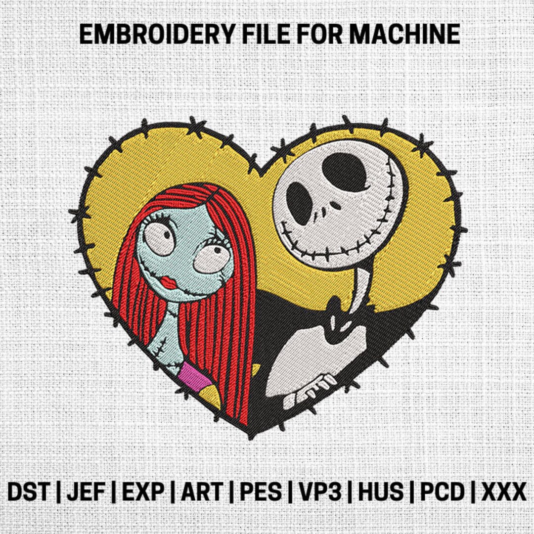 Nightmare Before Christmas Embroidery Designs, Nightmare Embroidery ...