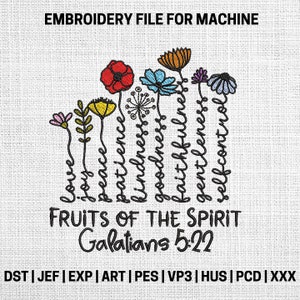 Scripture Embroidery - Etsy