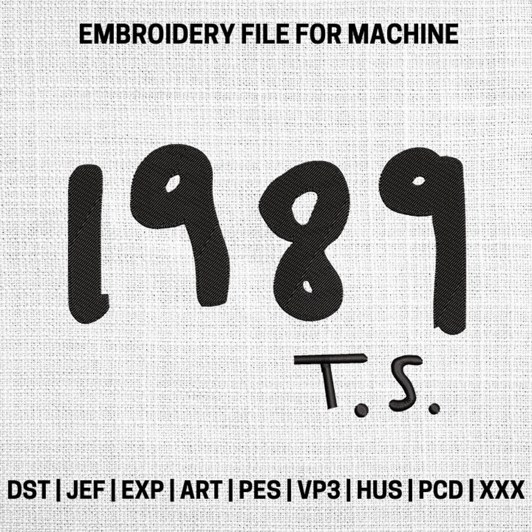 Swifties Embroidery Designs, TTPD Album Embroidery Pattern, Taytay ...