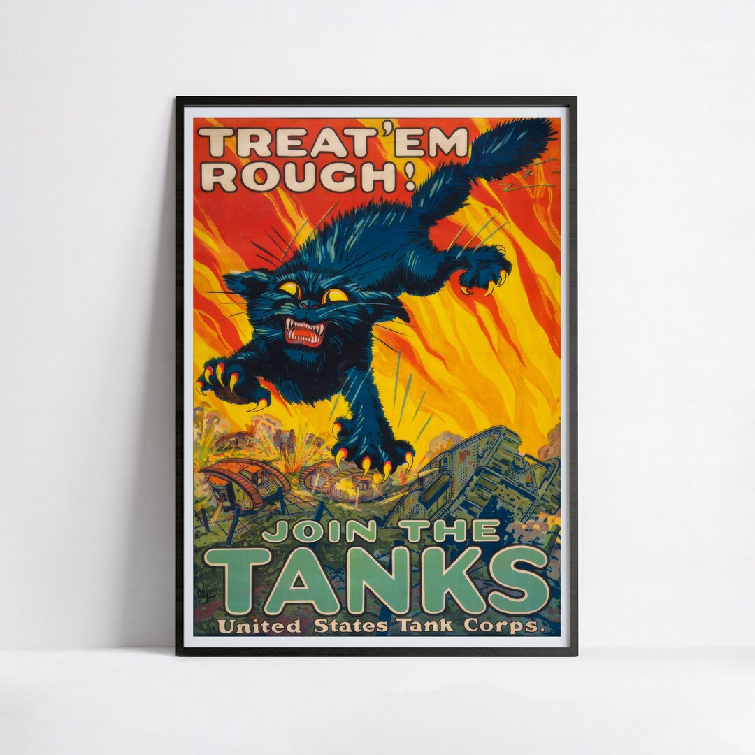 Join the Tanks Propaganda Poster High Definition 230gr/m Matte Paper - Etsy