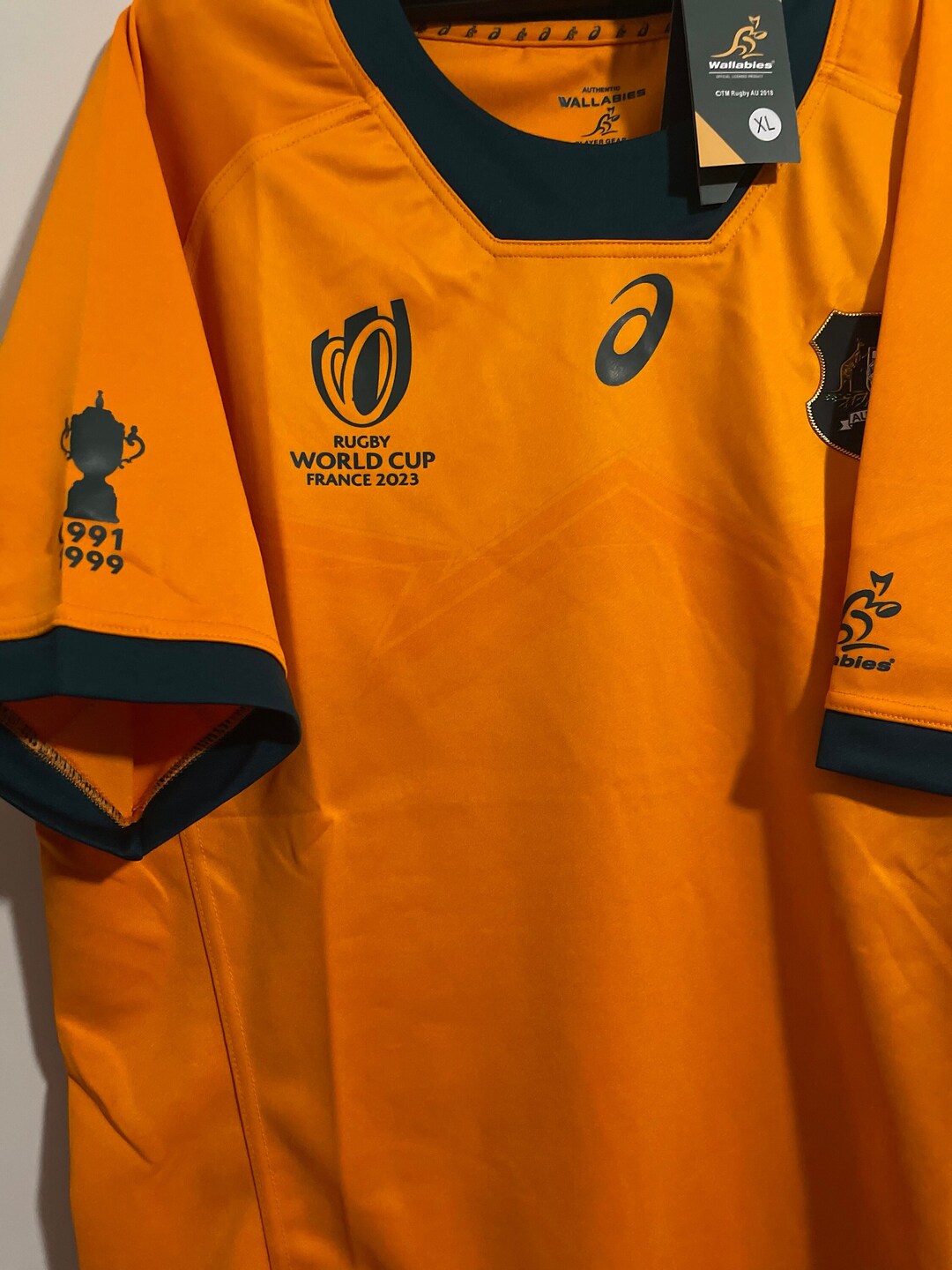 Wallabies Rugby World Cup 2023 Gold/white - Etsy Australia