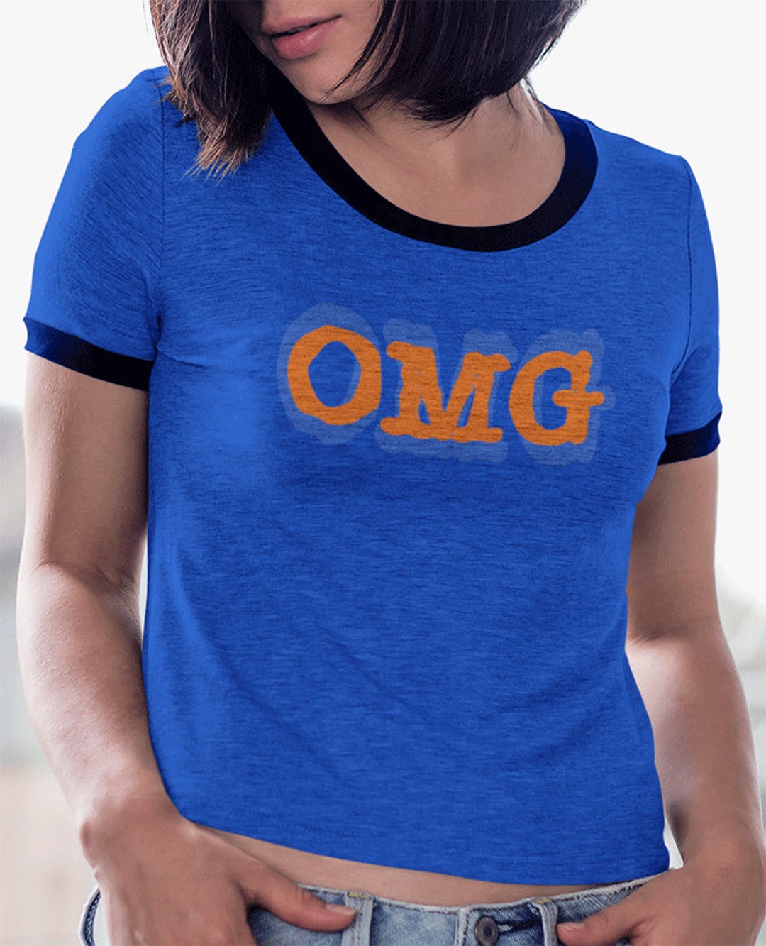 OMG T-shirt Ringer - Candelita Song Shirt - Etsy