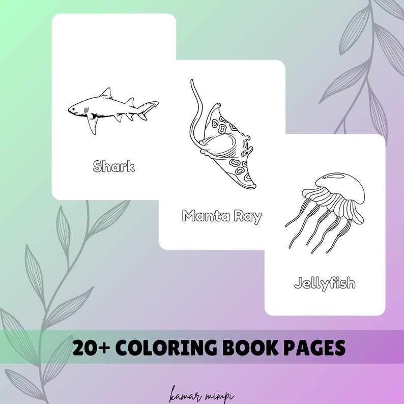 20 Printable Coloring Pages for Kids, Toddlers, Preschoolers, Coloring ...