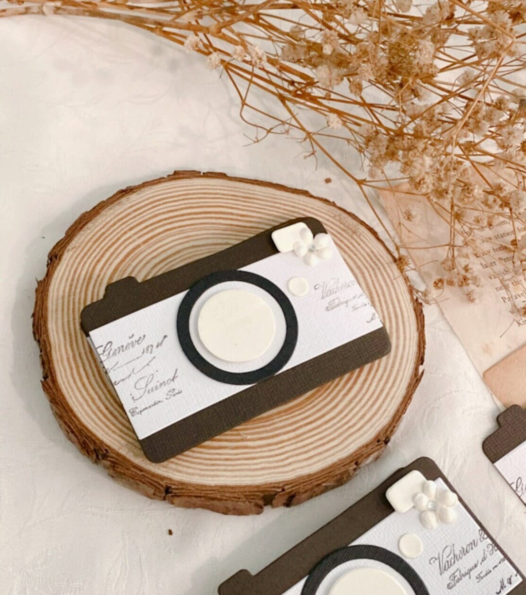 Handmade Altered Camera Die Cut for Paper Art | Scrapbooking | Junk and ...