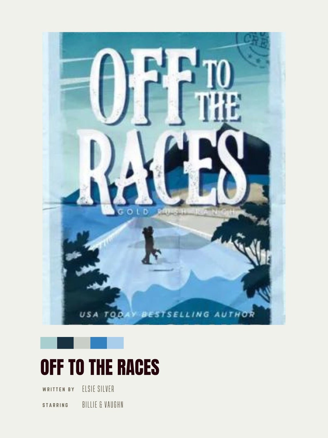 Off to the Races Poster - Etsy
