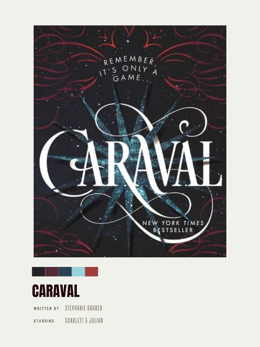 Caraval Poster - Etsy