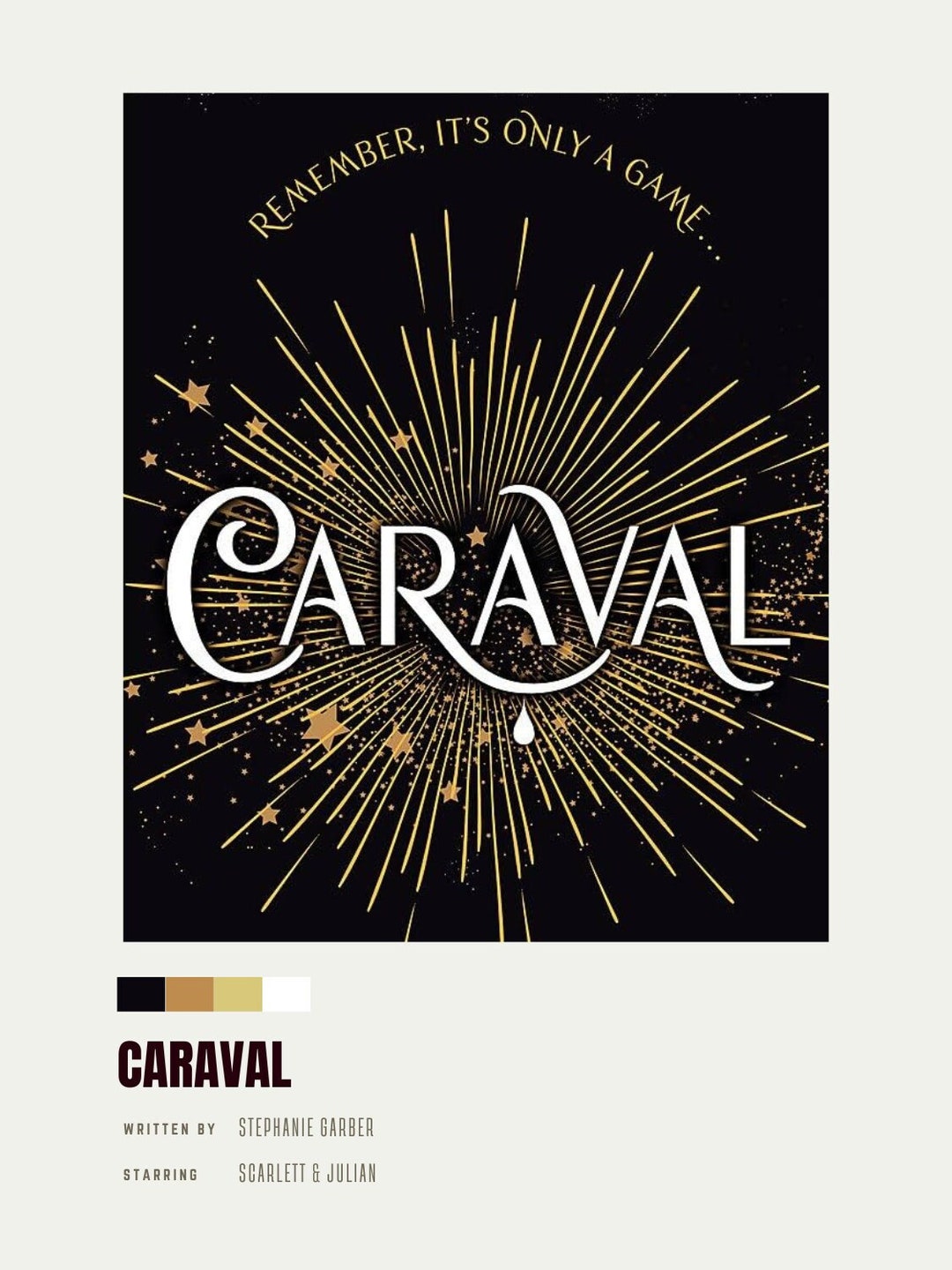Caraval Poster - Etsy