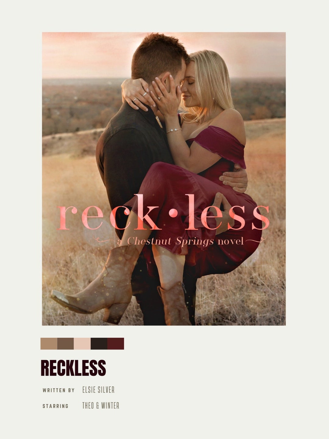 Reckless Poster - Etsy