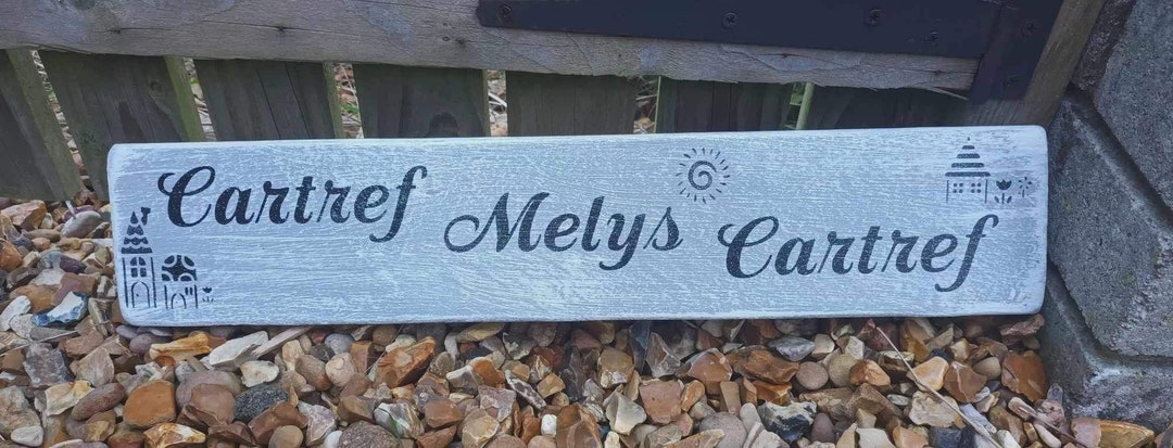 Welsh Cartref Melys Cartref Home Sweet Home - Etsy