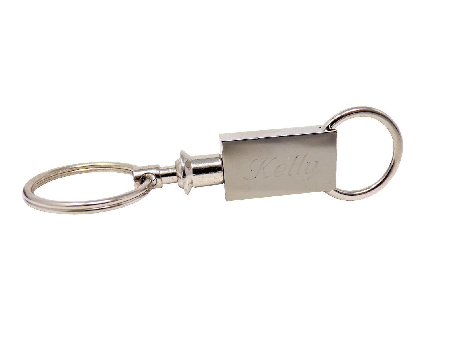 Silver Detachable Valet Keychain - Etsy