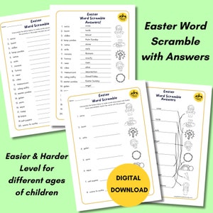 Easter Activity Sheets | Word Search | Spot the Difference | I Spy ...