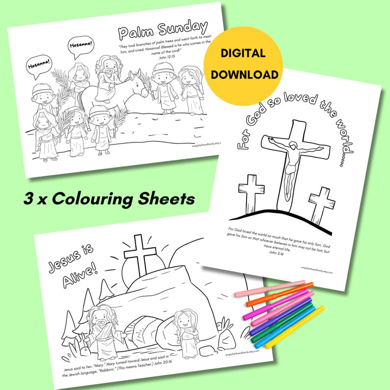 Easter Activity Sheets Word Search Spot the Difference I Spy Colouring ...
