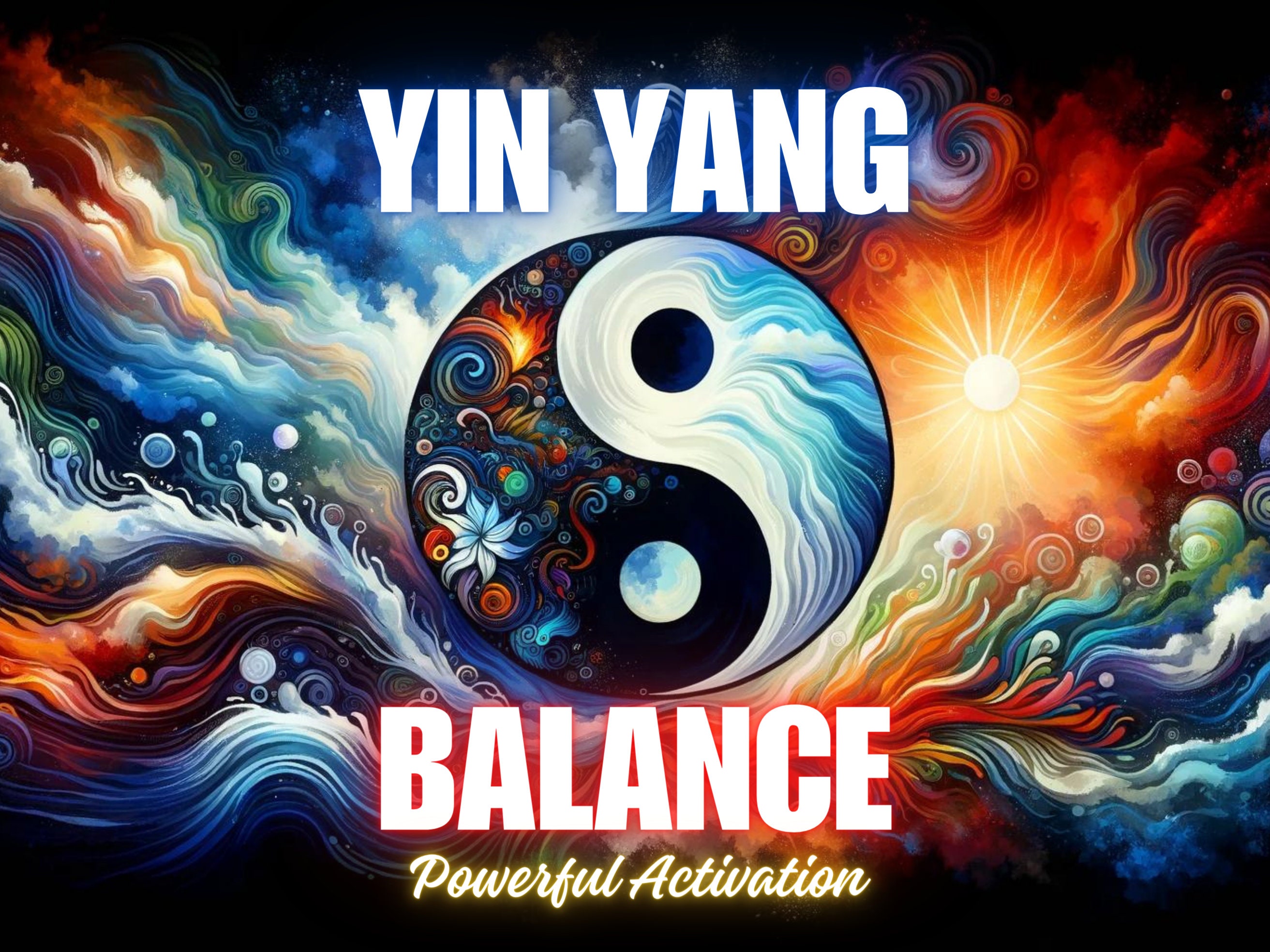 Yin Yang Balance Powerful Activation - Etsy