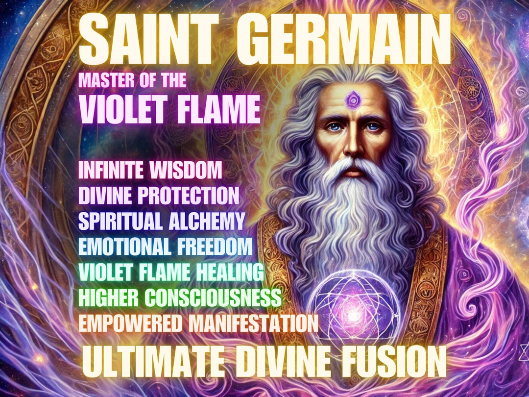 Saint Germain Master of the Violet Flame Ultimate Divine Activation ...