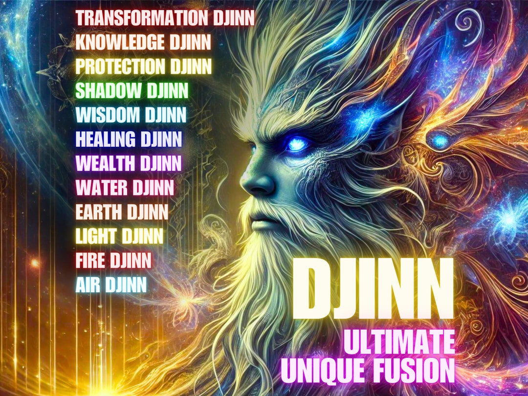 Djinn Ultimate Unique Fusion, Djinn Activation, Spirit, Genie ...