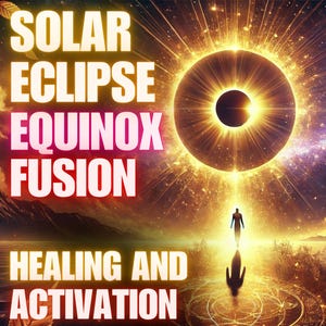 Solar Eclipse Equinox Fusion Healing and Activation: Renewal, Balance, and Cosmic Reset - Etsy UK