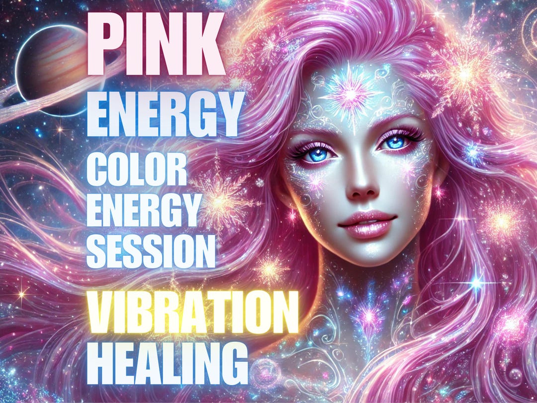 Pink Energy Vibration Healing Resonate With the Gentle Vibration of ...