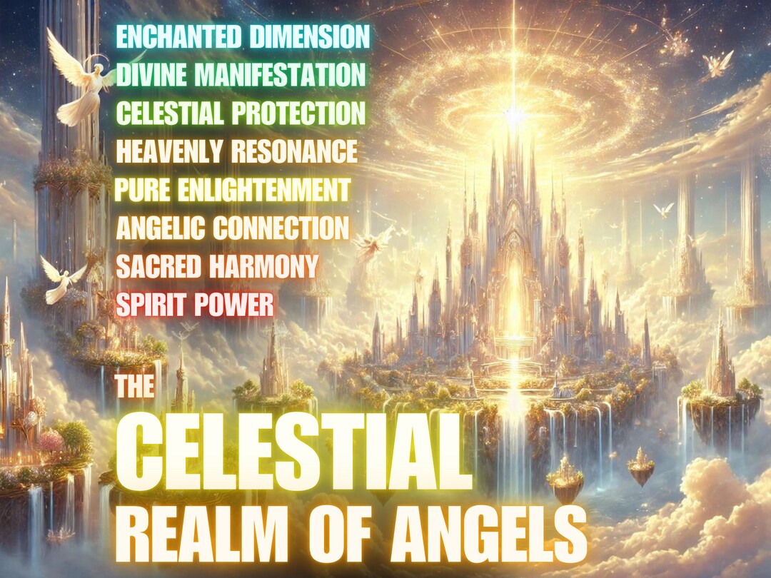 The Celestial Realm of Angels Activation, Realm Access, Angels ...