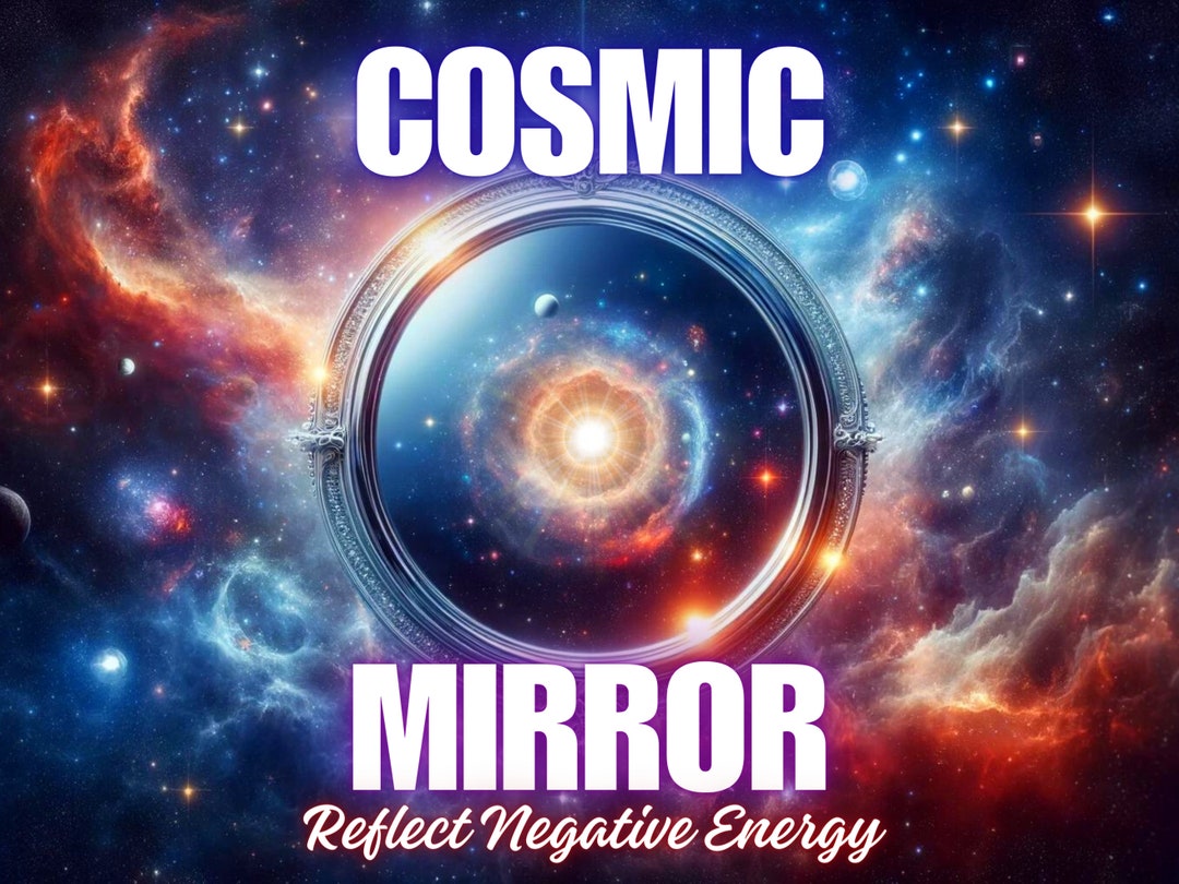 Cosmic Mirror, Reflect Negative Energy - Etsy
