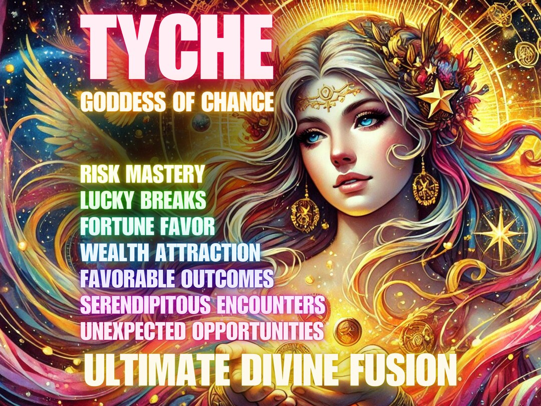 Tyche Goddess of Chance Ultimate Divine Activation, Goddess of Fortune and Fate, Wealth and ...