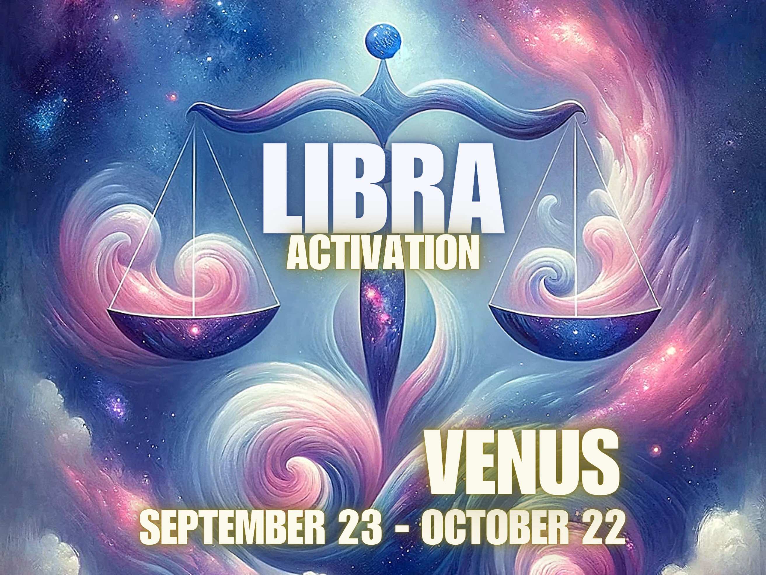 Libra Activation, Zodiac Activation, September 23 October 22 - Etsy