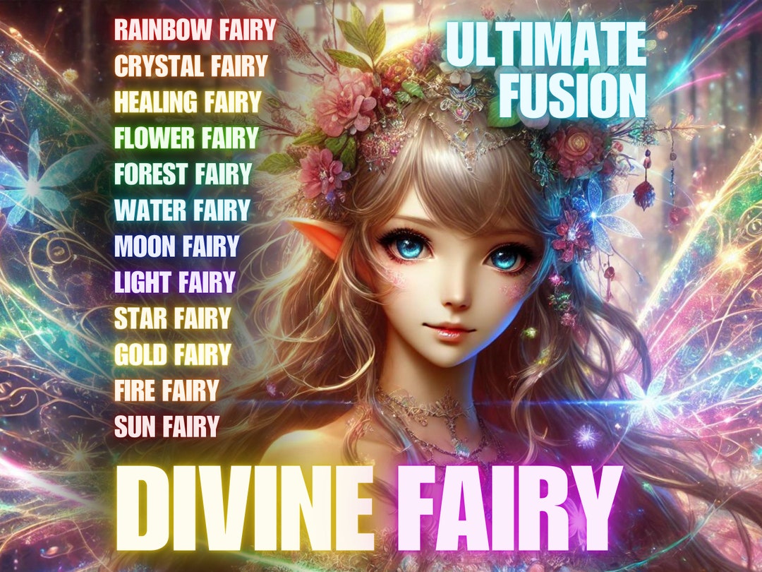 Divine Fairy Ultimate Fusion Activation, Rainbow Fairy, Healing ...