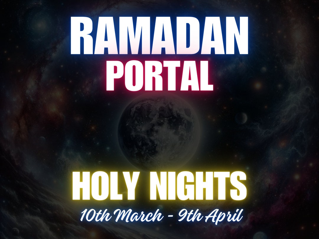 Ramadan Portal, Holy Nights 10th March - 9th April - Etsy