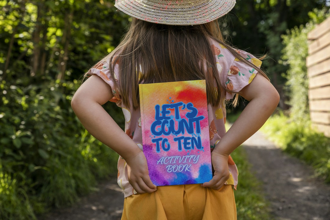 Let's Count to Ten Colouring/activity Book, Learning to Count, Counting ...