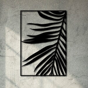 Metal Wall Art Floral Sign Metal Wall Décor Metal Flower - Etsy