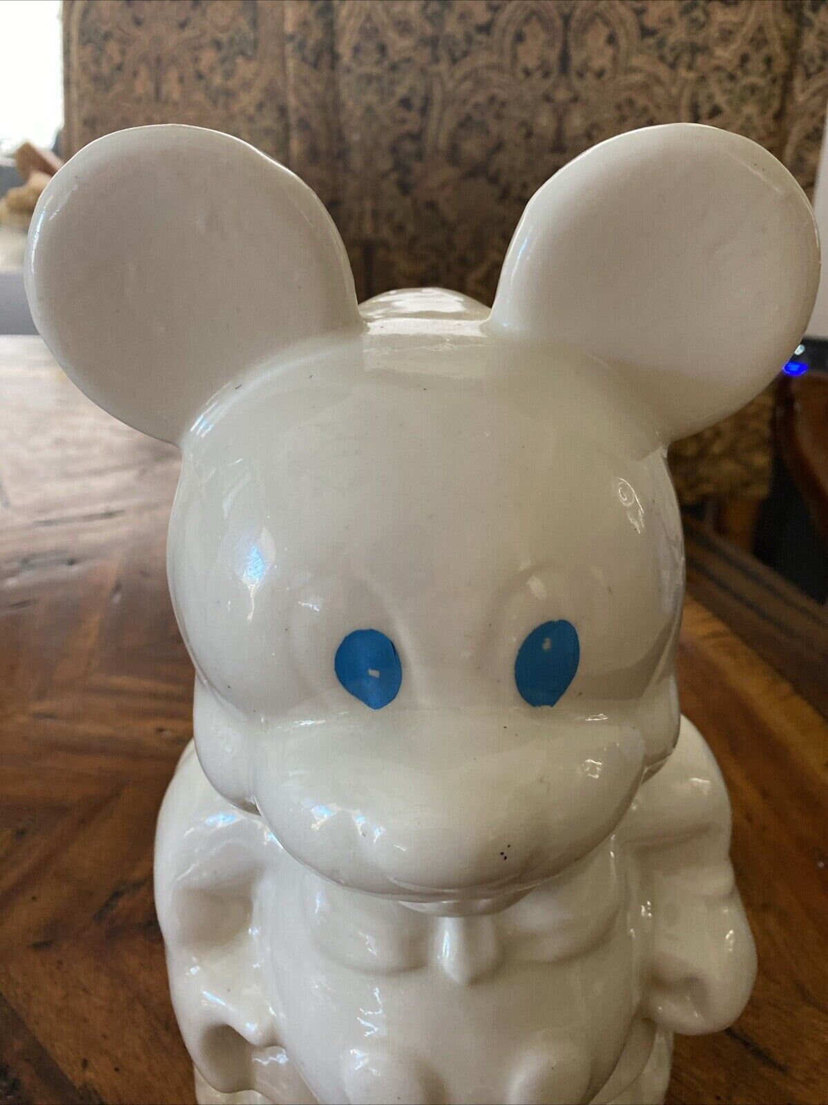 Vintage DISNEY MICKEY & MINNIE Mouse Cookie Jar Double Sided Turnabout - Etsy