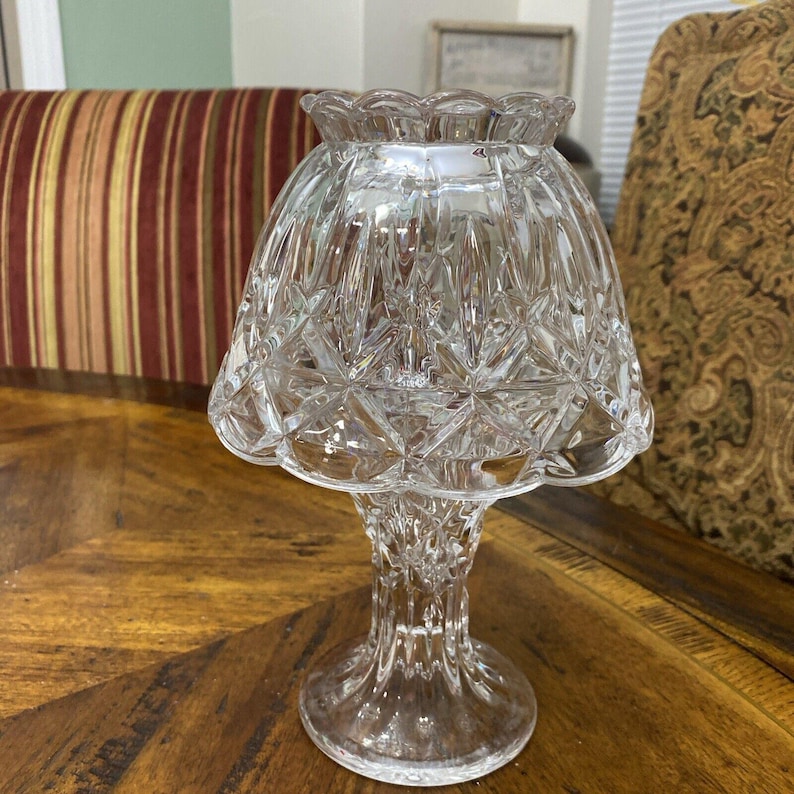 Gorham Lady Anne Two Piece Crystal Fairy 9'' Lamp. - Etsy