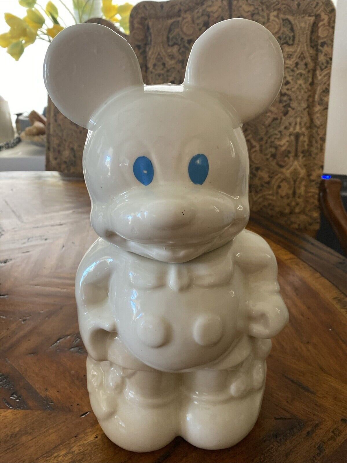 Vintage DISNEY MICKEY & MINNIE Mouse Cookie Jar Double Sided Turnabout - Etsy