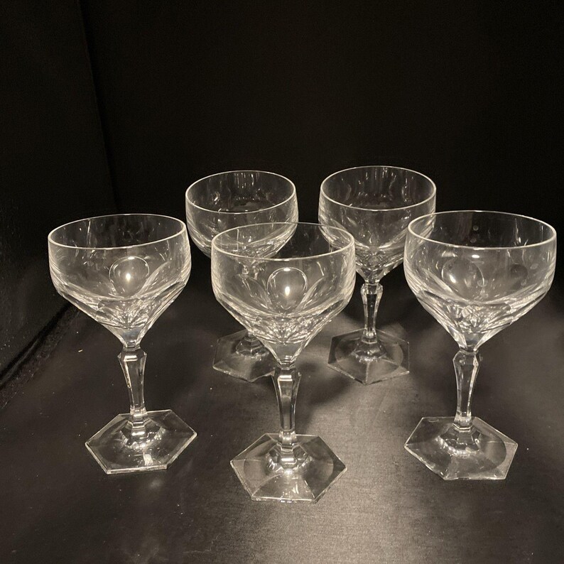Hoya Aurora Wine Glass Set of 5 Free Shipping - Etsy