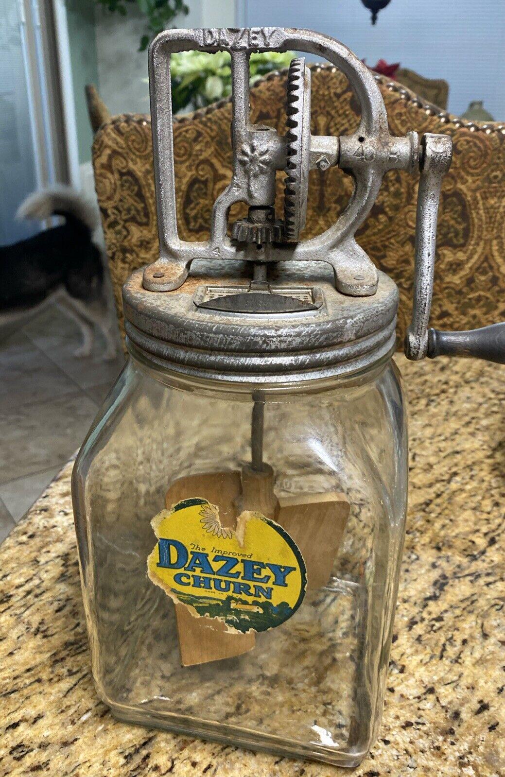 Antique Dazey Butter Churn Label Excellent Condition - Etsy UK