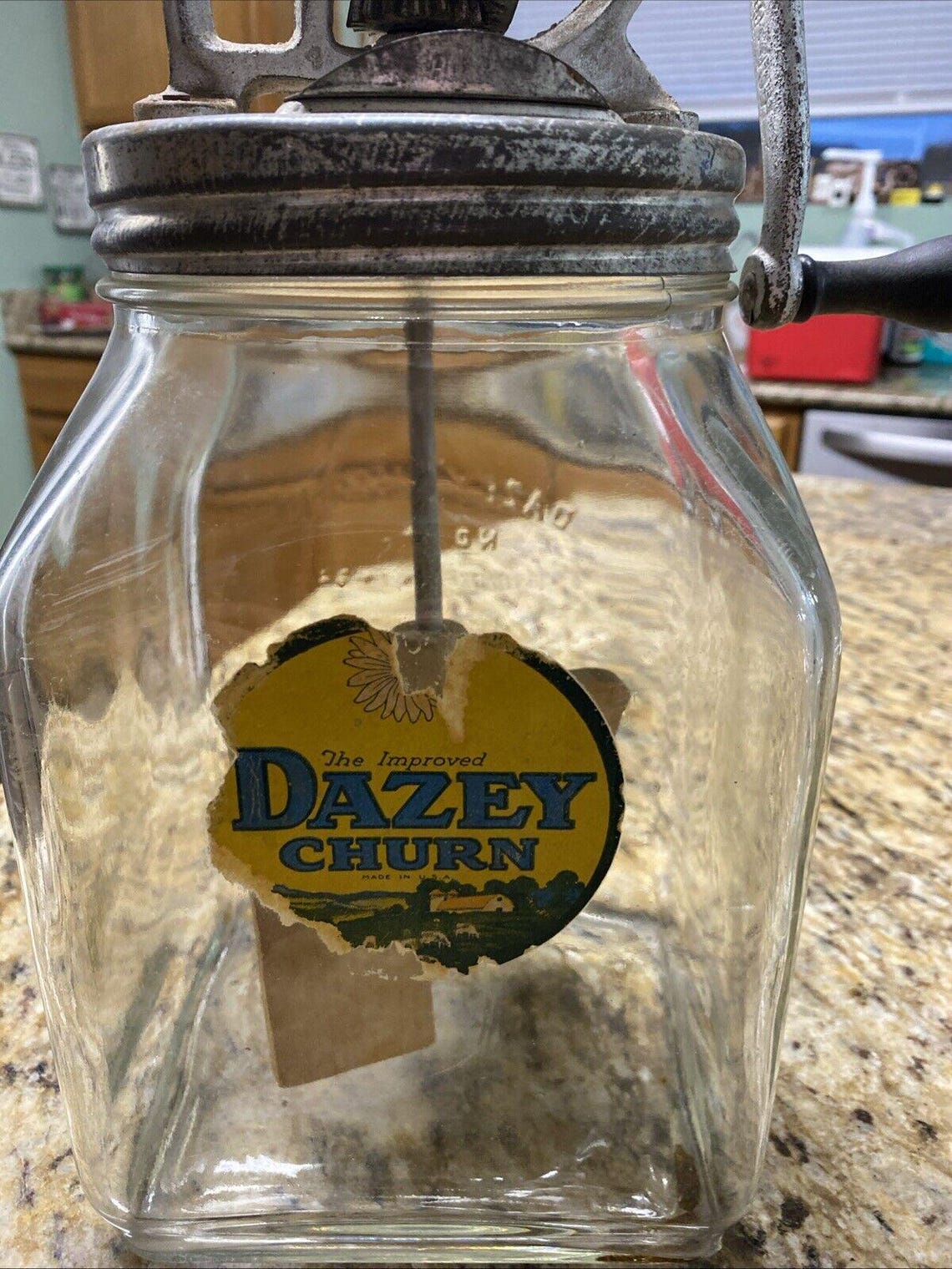 Antique Dazey Butter Churn Label Excellent Condition - Etsy UK