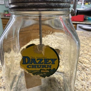 Antique Dazey Butter Churn Label Excellent Condition - Etsy UK