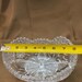 Vintage Saw Tooth Crystal Bowl in Oval Shape - Etsy