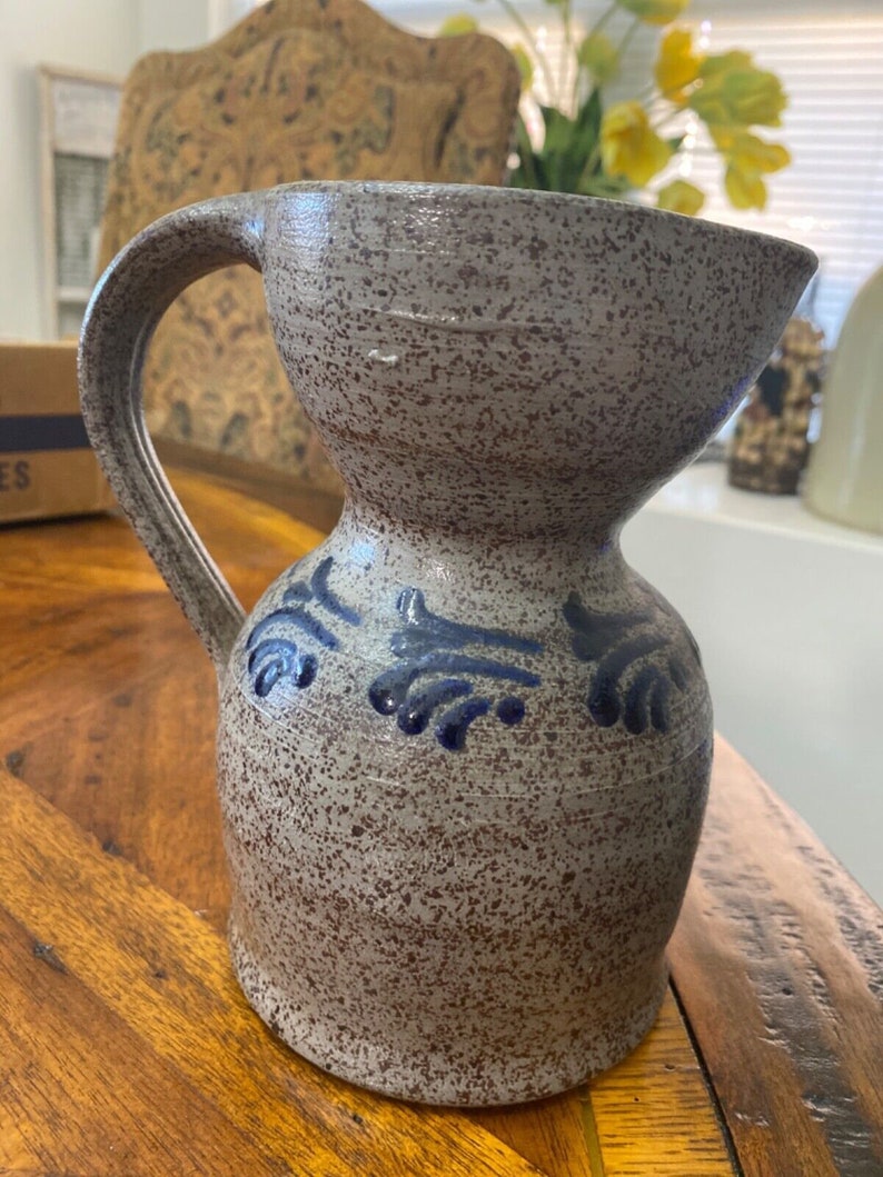Hand Thrown Medium Pitcher Studio Pottery - Etsy