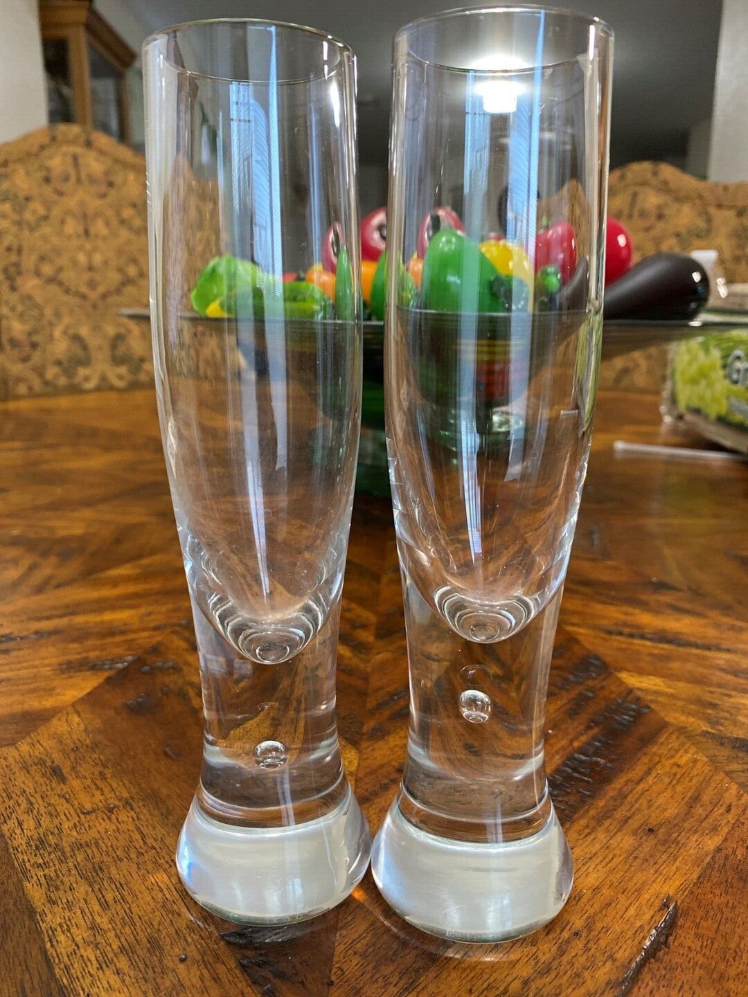 2 Rare Goran Warff KOSTA BODA Rondo Champagne Glasses Sweden - Etsy